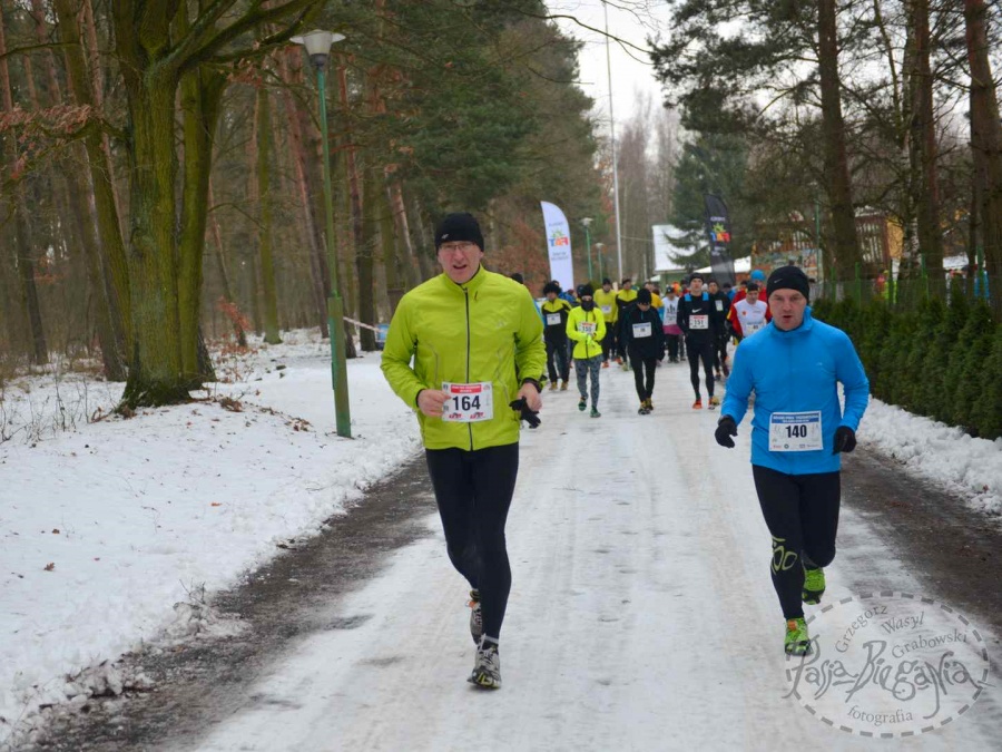 Kleczewscy biegacze na zawodach w Trzemesznie