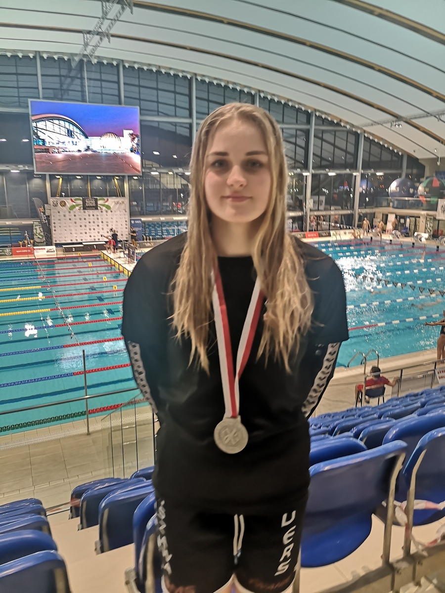 Julia Wróbel z kolejnym medalem. Została wicemistrzynią Polski