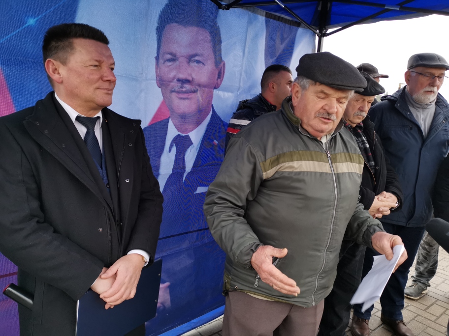 Radny R. Popkowski solidarny z targowicą