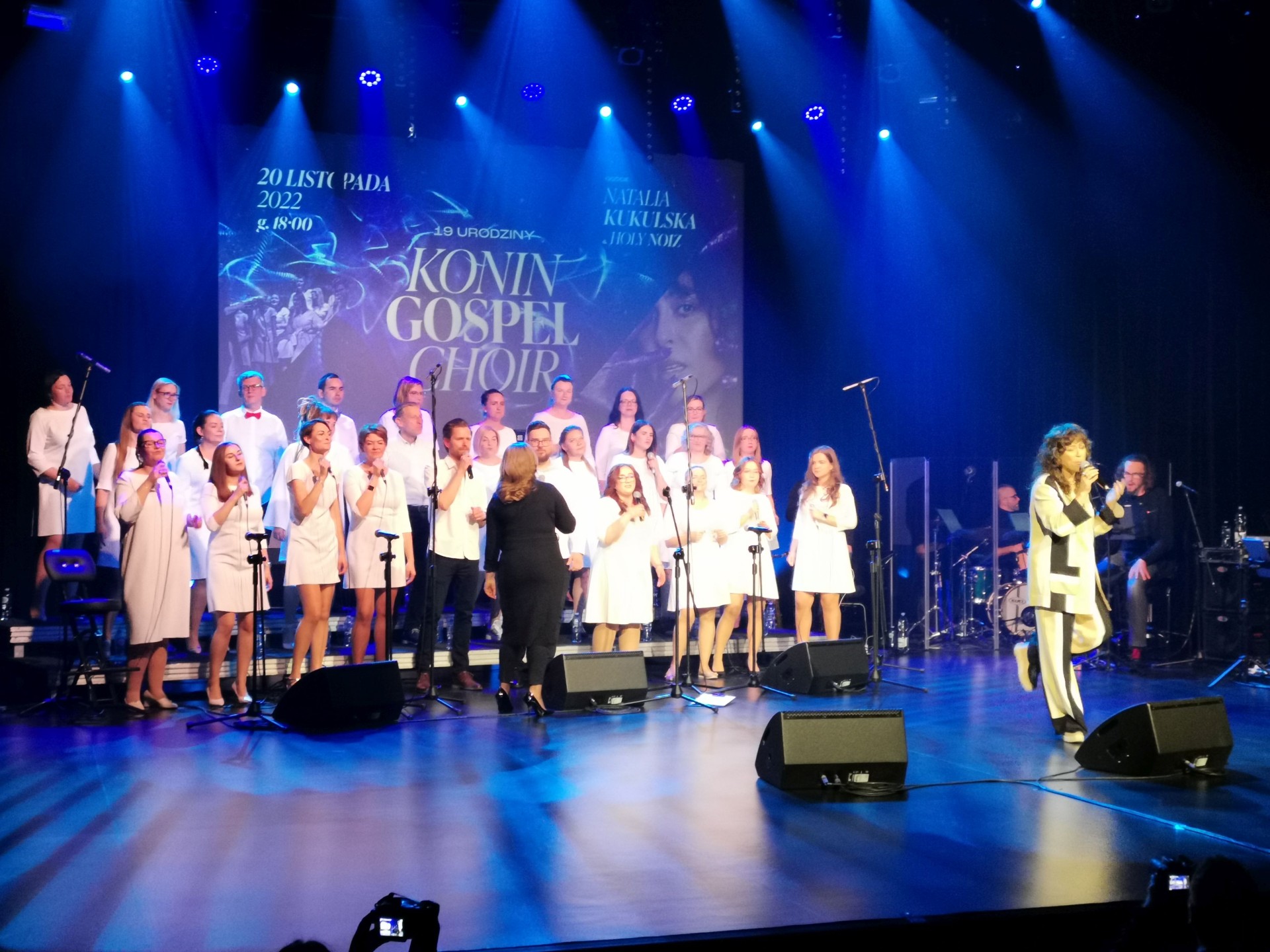Co to były za urodziny! Konin Gospel Choir świętował z Natalią Kukulską