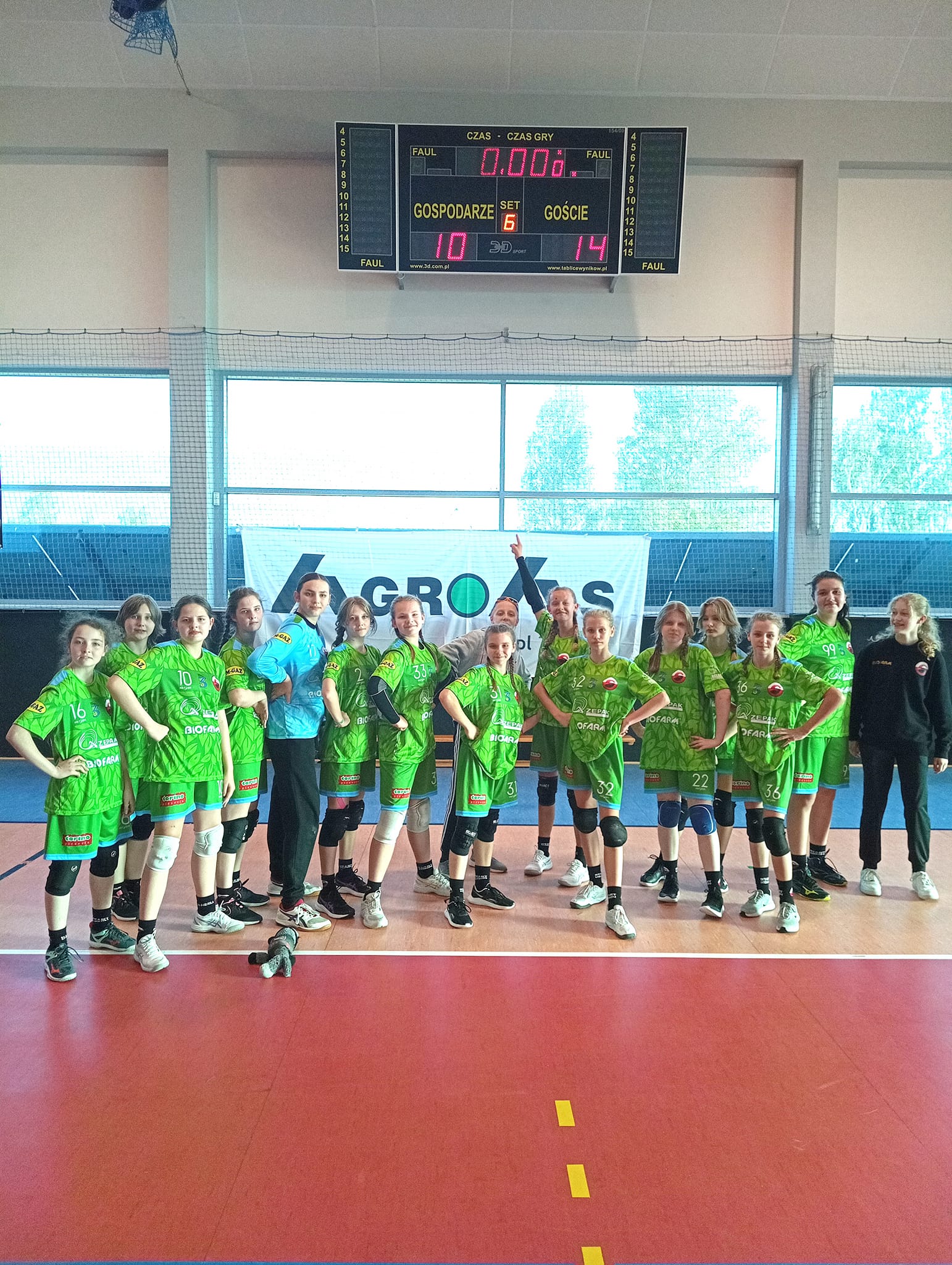 Szczypiornistki z SP3 Konin na IV miejscu w Polsce!