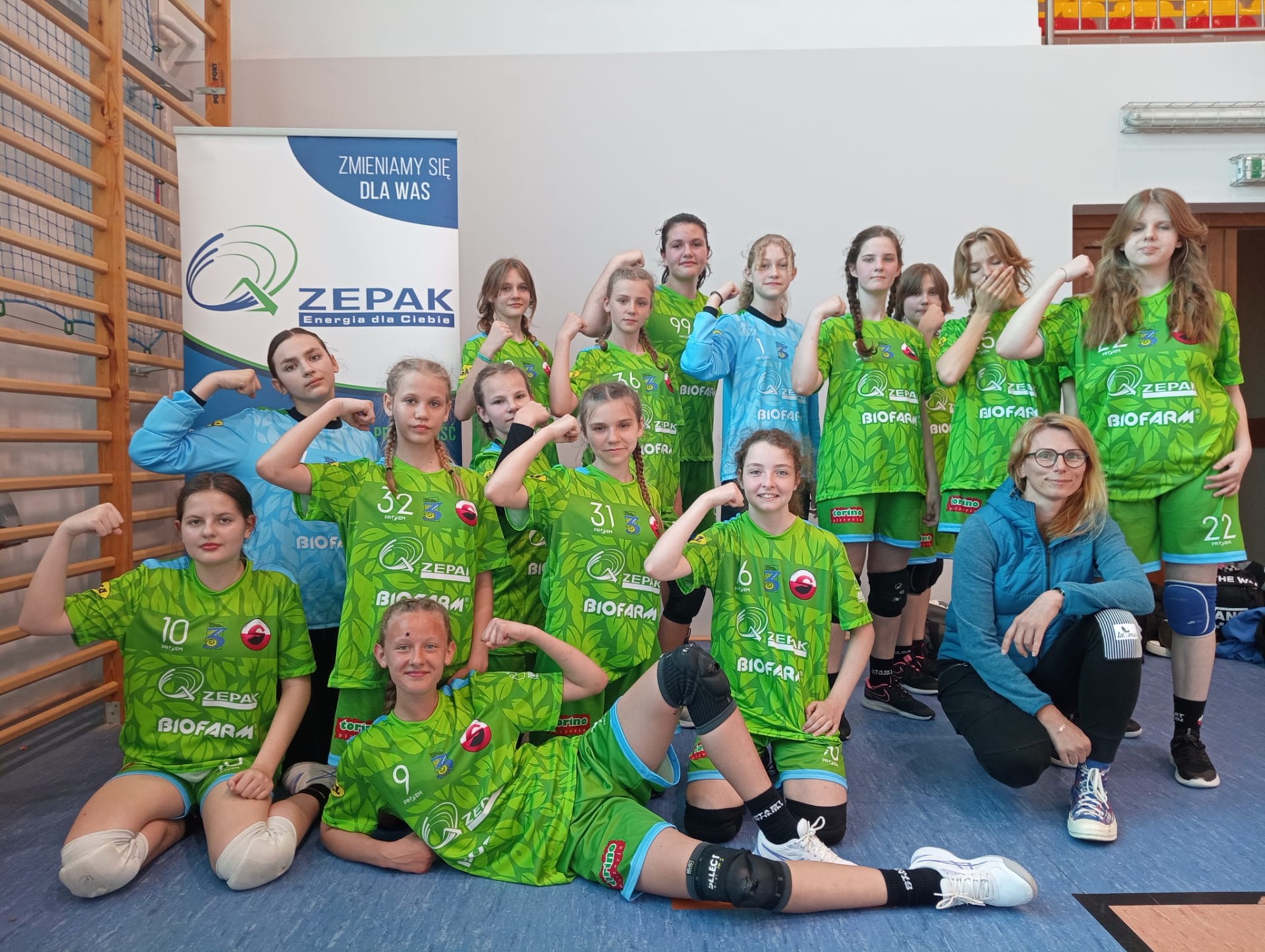 Szczypiornistki z SP3 Konin na IV miejscu w Polsce!