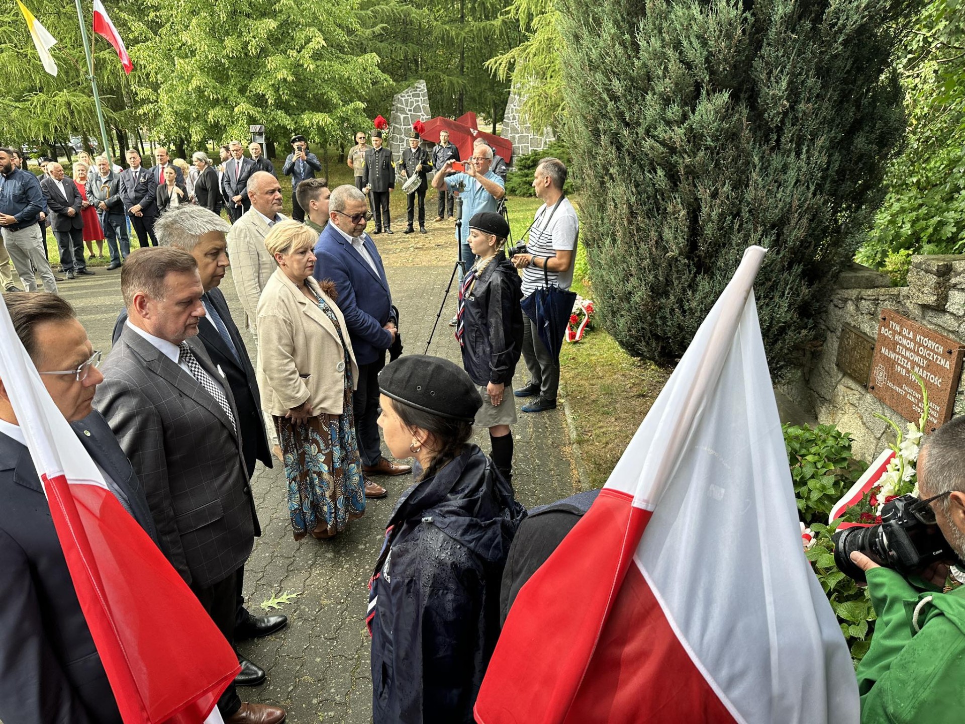 Konin pamięta o powstańcach warszawskich. Gafa podczas uroczystości