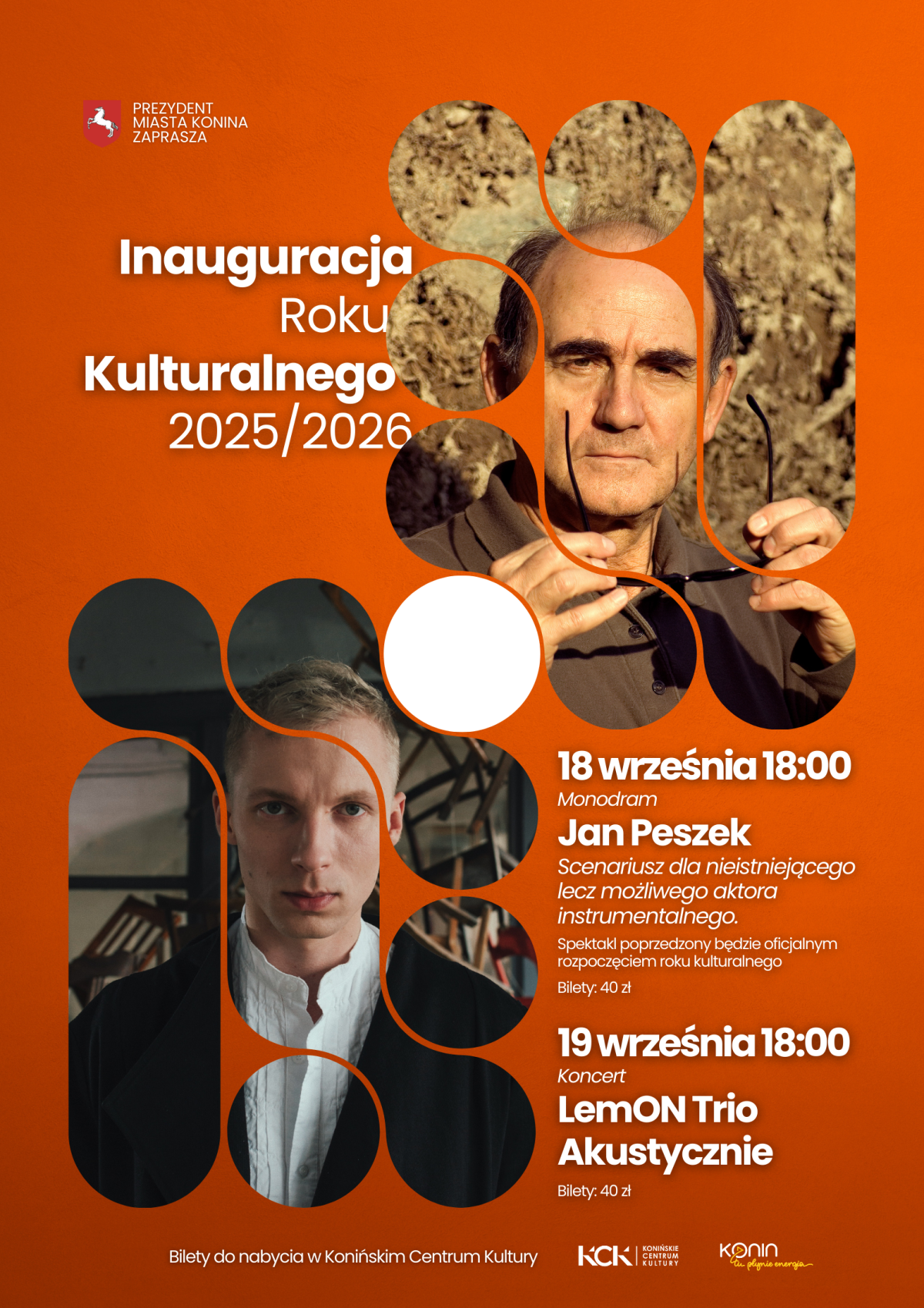 Konin otwiera nowy sezon kulturalny. Peszek na scenie i LemON Trio ...