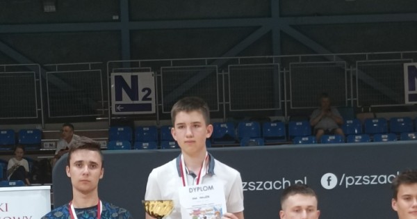 Podwójne srebro Jana Klimkowskiego. Grał w Mistrzostwach Polski Juniorów