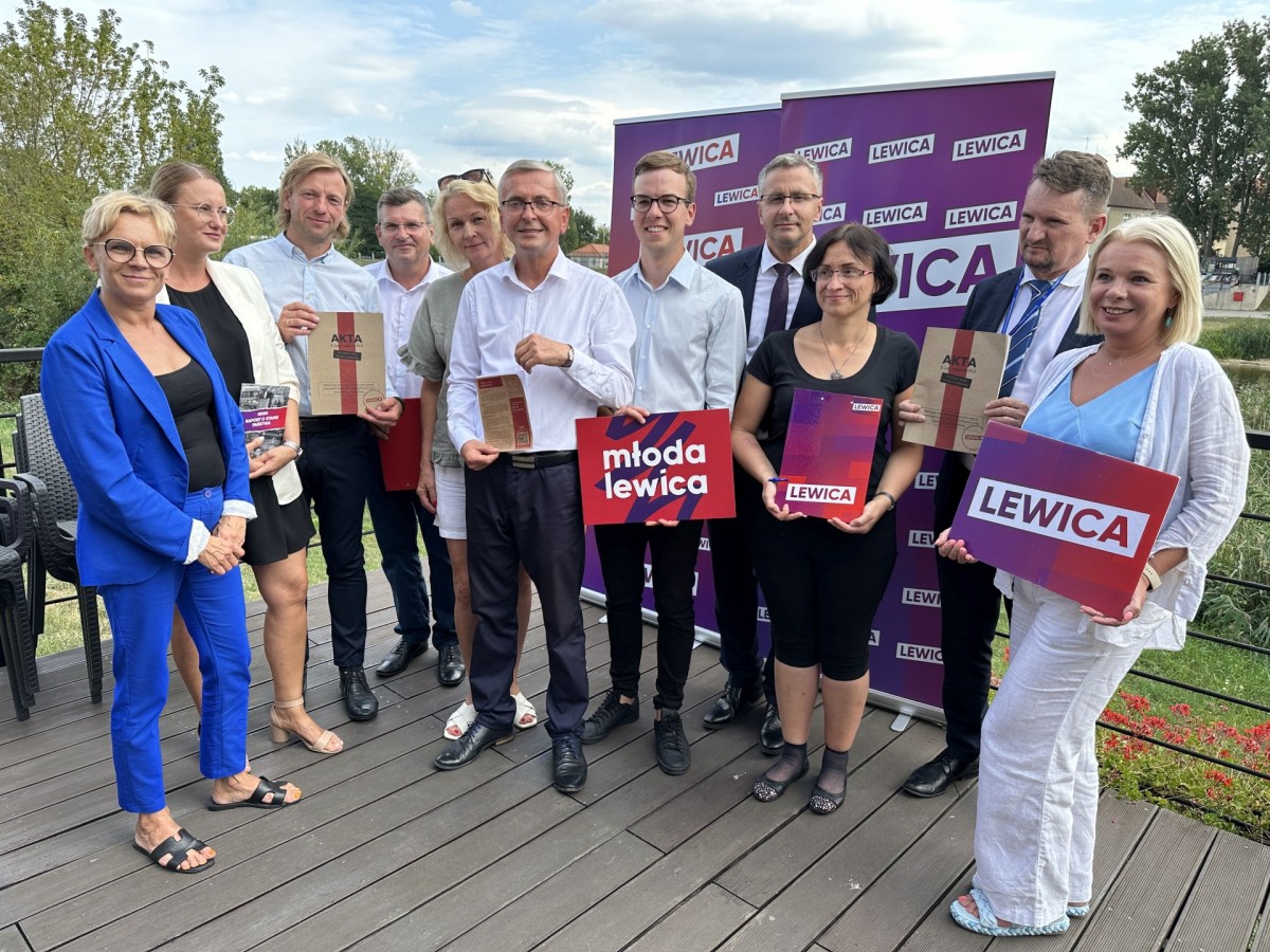 Nowa Lewica prezentuje swoich kandydatów do sejmu