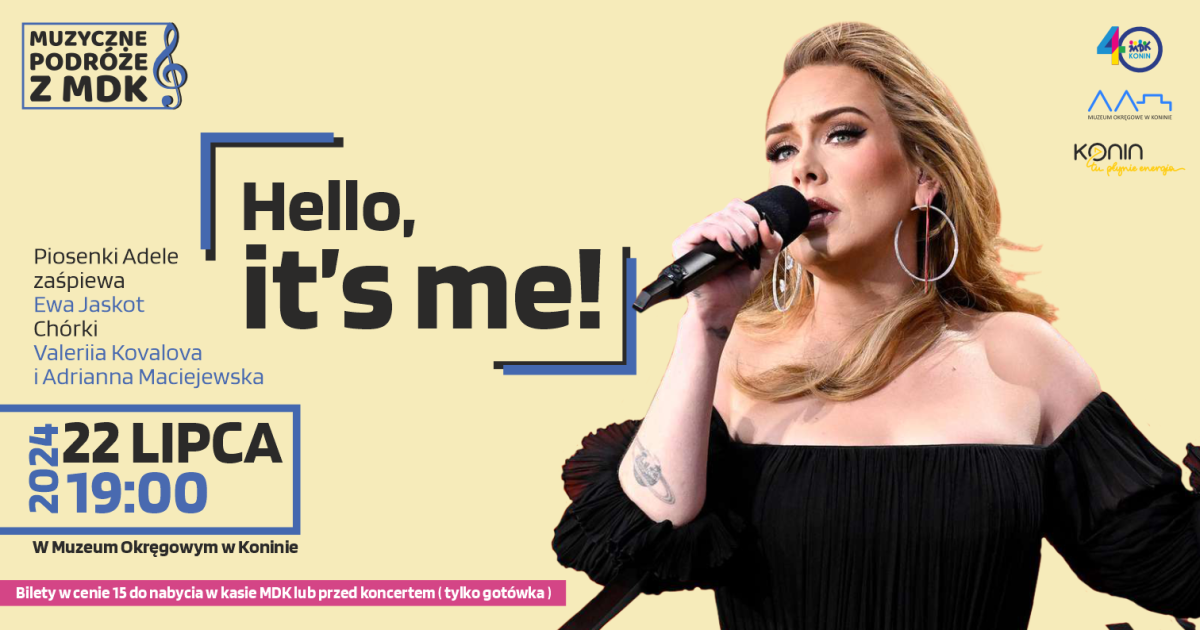 Muzyczna podróż z MDK. Piosenki Adele w konińskim muzeum