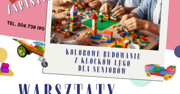 Bricks 4 SENIOR - bezpłatne warsztaty LEGO dla seniorów