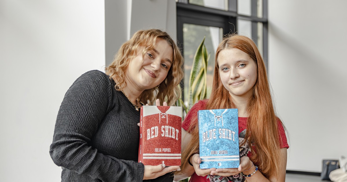 Julia Popiel spotkała się z fanami w Koninie. Kolejka po autograf