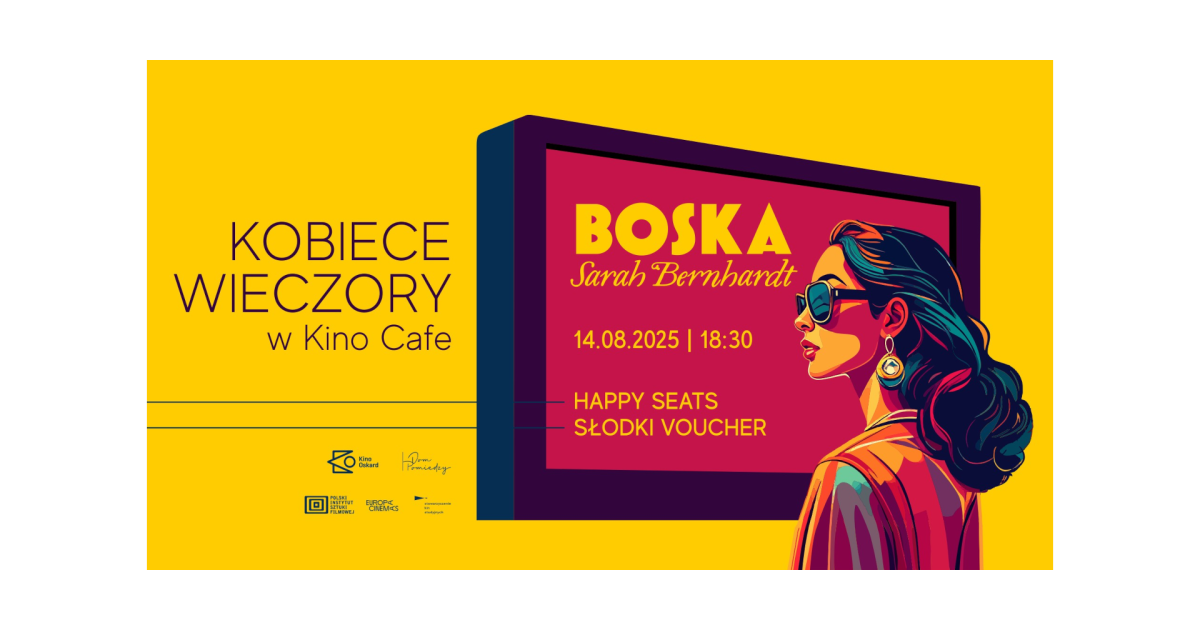 Boska Sara bohaterką „Kobiecego wieczoru” w Kinie Cafe