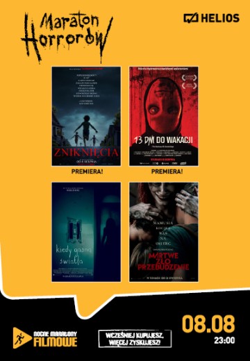 Maraton Horrorów w kinie Helios