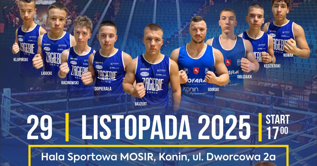 Zagłębie Konin świętuje 65-lecie – wielka gala boksu z mistrzynią świata