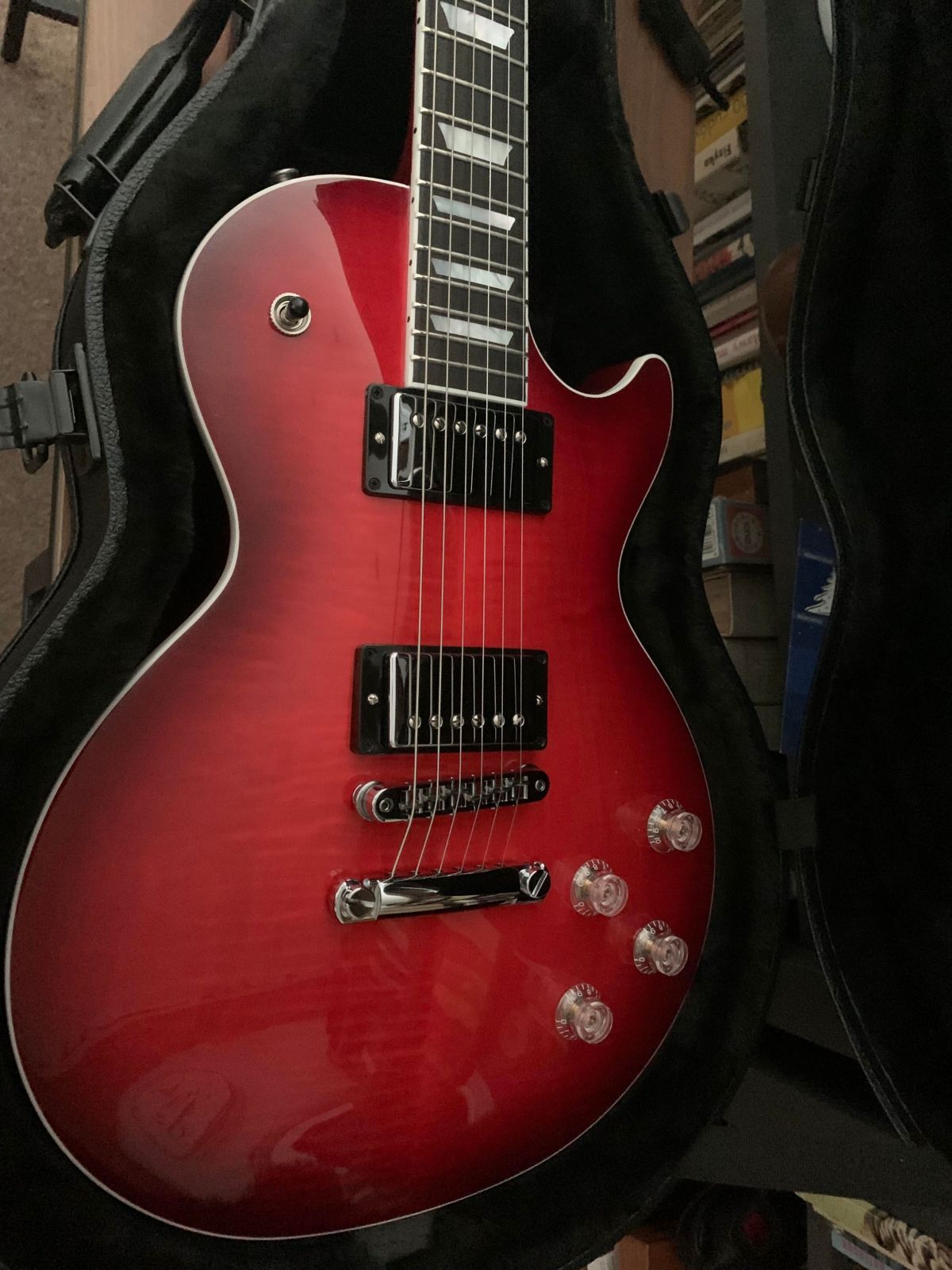 Ogłoszenie: Gibson Les Paul Modern Figured CHB, kategoria: muzyka i ...